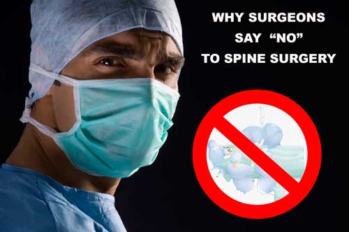 Why won't the Surgeon Operate on my Spine? - Shim Spine
